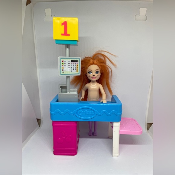Barbie | Toys | Barbie Doll Mattel Chelsea Playset Shop Supermarket ...